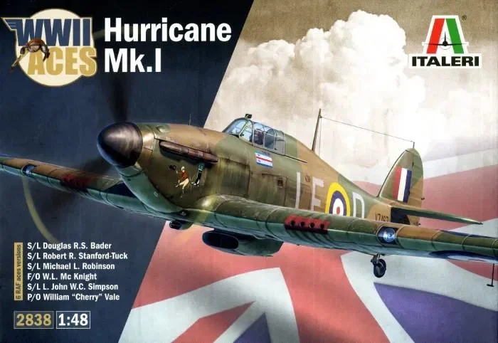 ITALERI 1/48 Hurricane Mk.I Aces