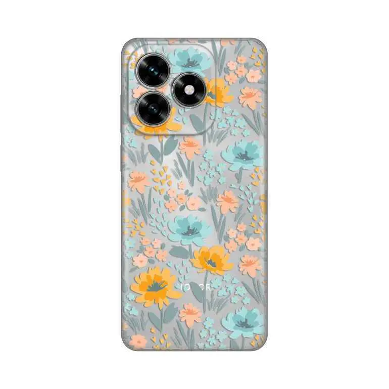 Maska silikon Print za Honor X5c Plus Lovely Flowers