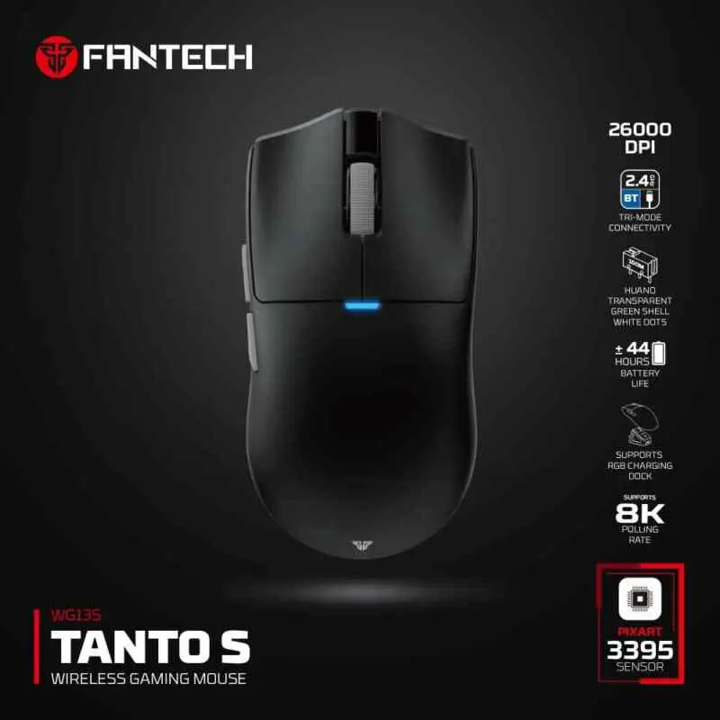 Mis Bežični Gaming Fantech WG13S Tanto S crni