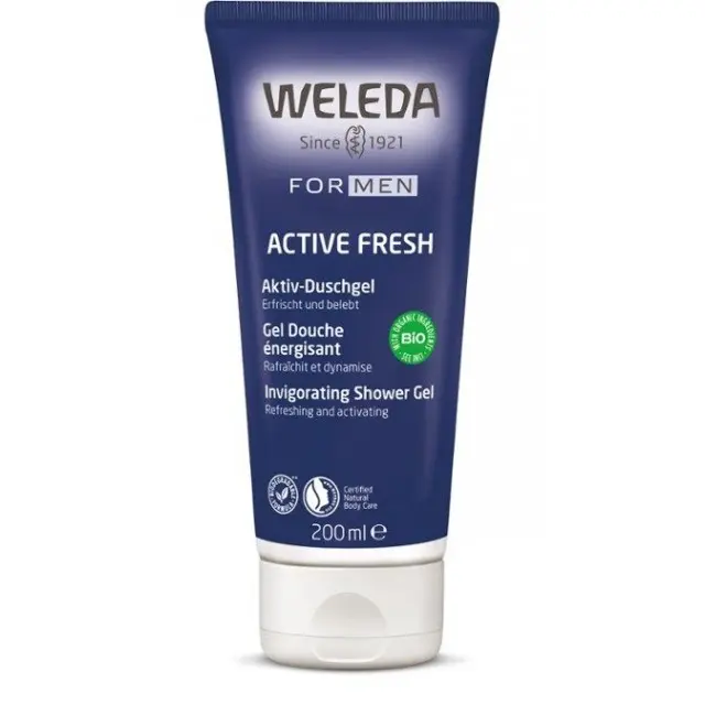 Weleda Osvežavajući tuš gel za muškarce, 200ml