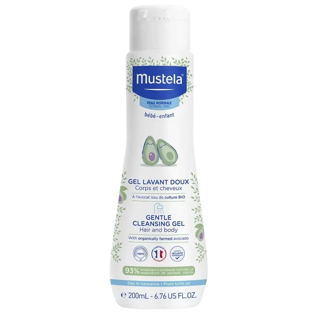 Mustela® Blagi Gel za Kupanje 200 mL
