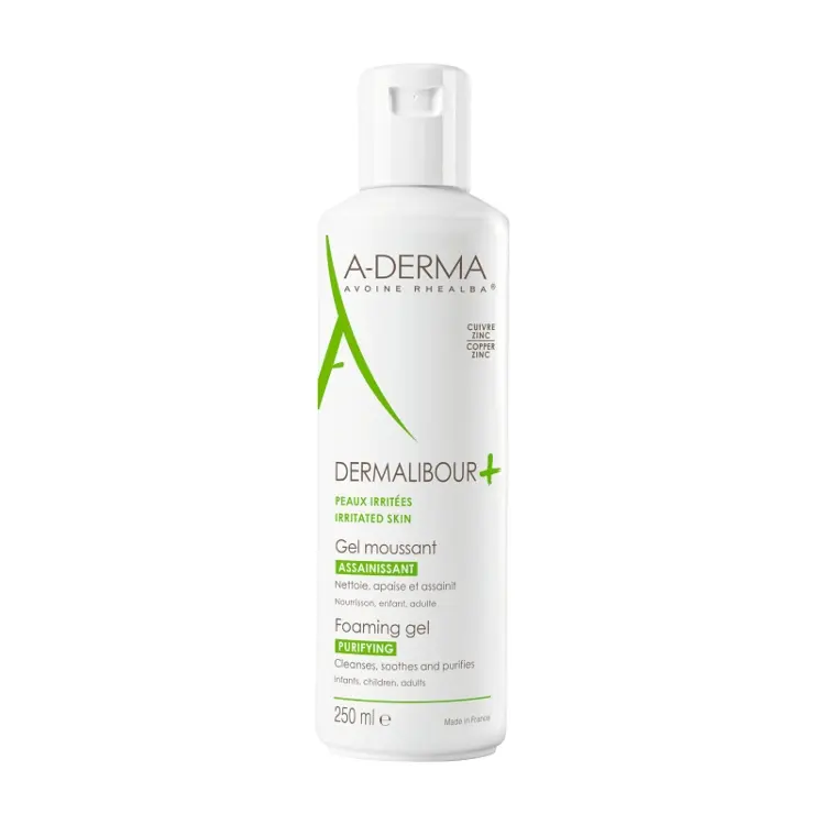 A-DERMA Penušavi gel Dermalibour Cica 250ml