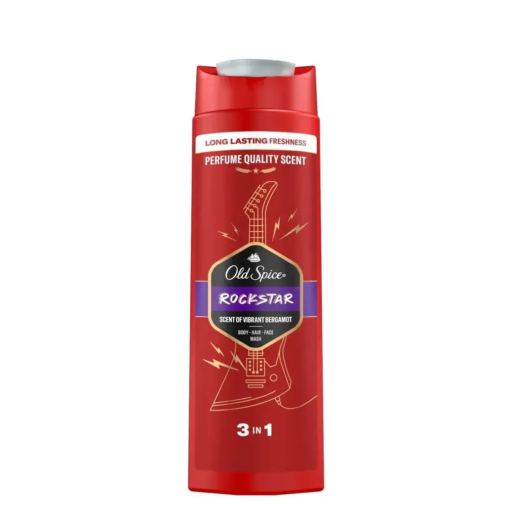 Old Spice Gel za tuširanje Rockstar, 400 ml