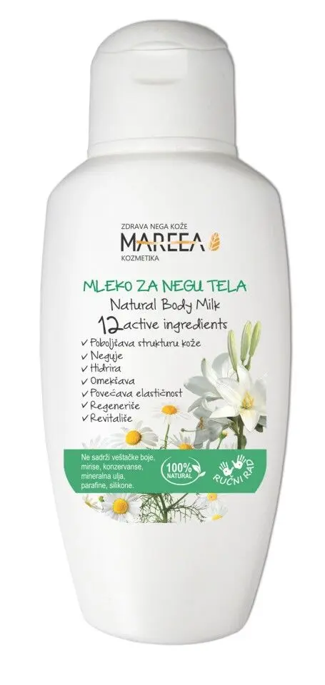 Mareea Prirodno mleko za negu tela, 200 ml