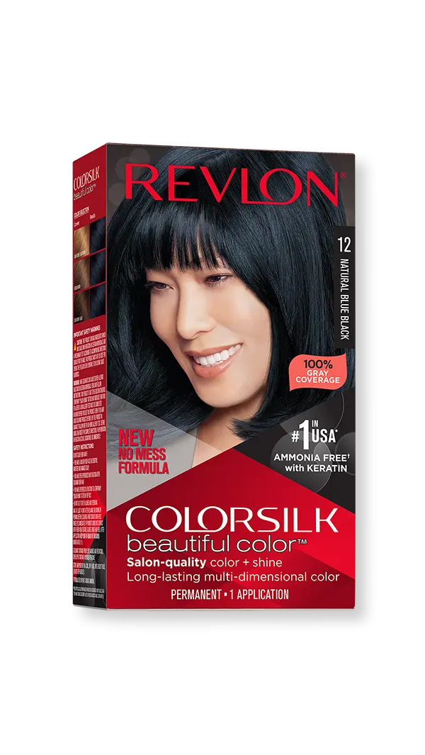 REVLON ColorSilk Beautiful Color™ boјa za kosu, prirodno plava i crna 12