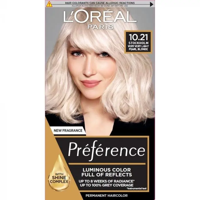 L'oreal Preference Boja za kosu 10.21
