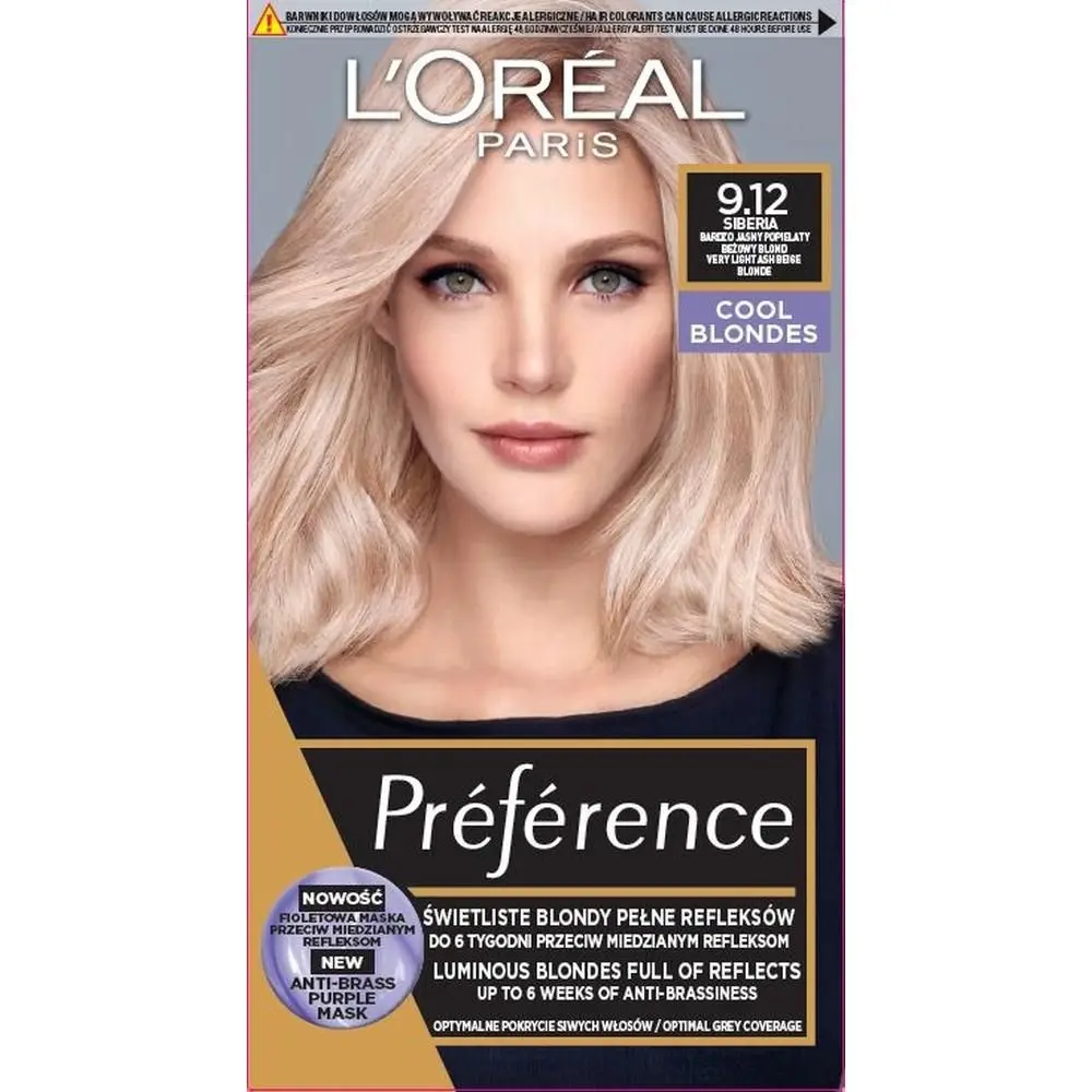 L'oreal Preference Boja za kosu 9.12
