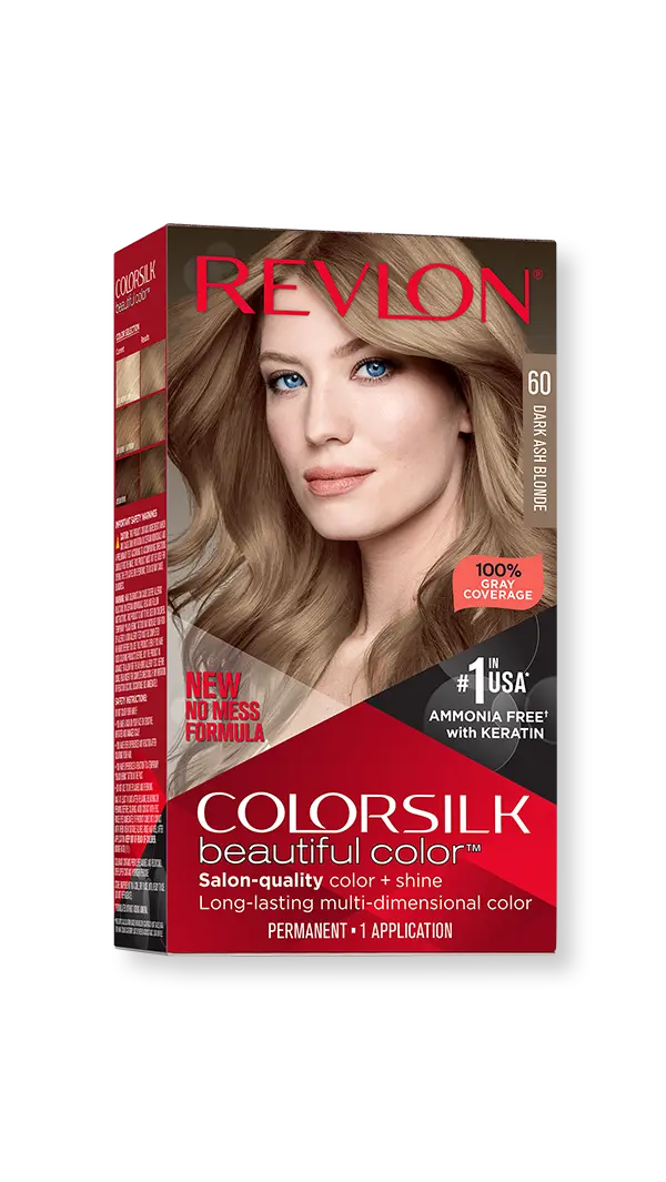 REVLON ColorSilk Beautiful Color™ boјa za kosu, tamno pepeljasto plava 60