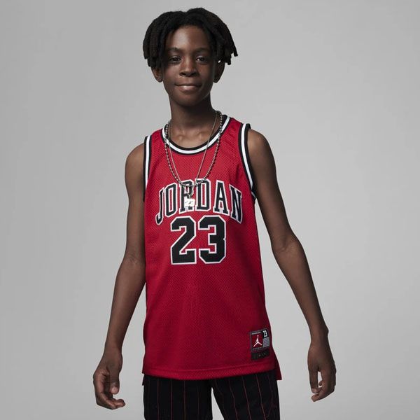 KIDS' JORDAN 23 JERSEY 'RED'