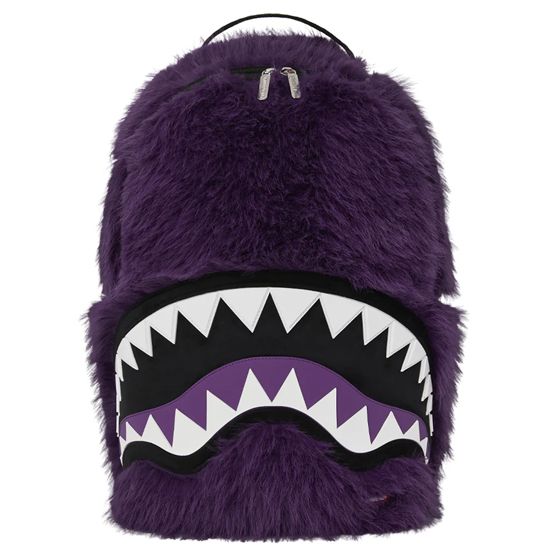 FUR CRAY BACKPACK 'PURPLE'