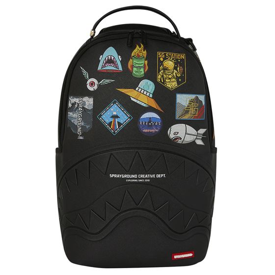CARGO PATCHES BACKPACK 'BLACK'