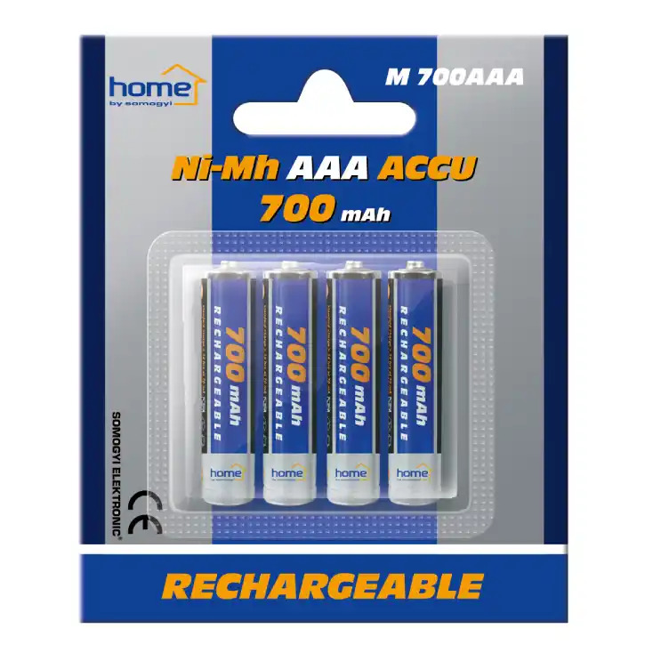 Baterija Home AAA LR03 punjiva/700mAh/1.2V 1/4ID: EK000626446