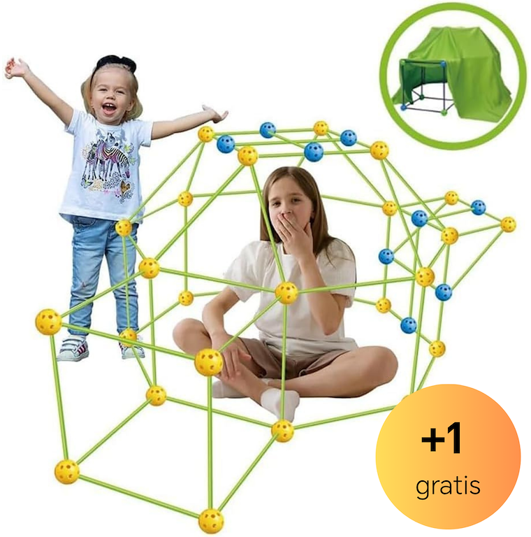 TOPI TOYS 1+1 Gratis Konstrukcija za šator sa plaštom STEM 3+ godID: EK000797683