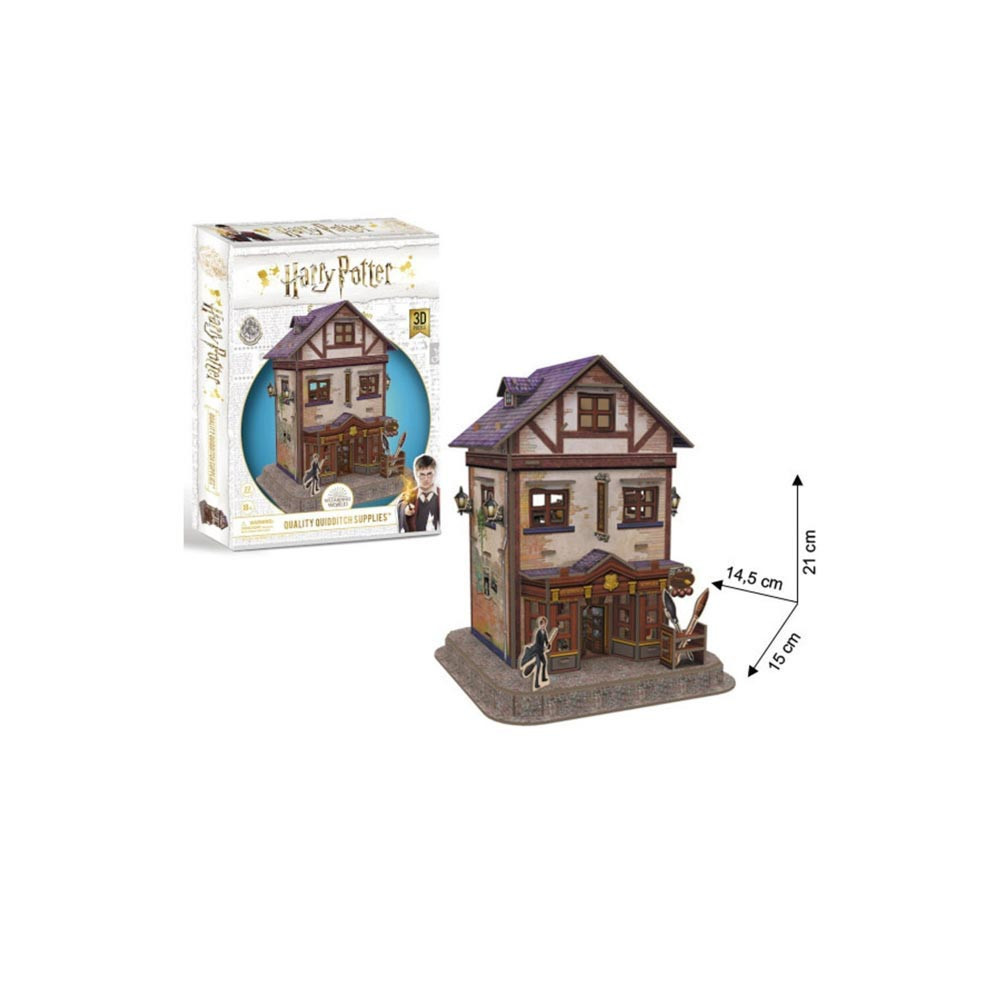 Cubicfun CBF210083 Harry Potter Diagon Alley Quidditch Supplie 3D puzlaID: EK000359288