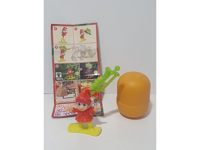 Kinder surprise novogodišnja kolekcija vilenjak VQ257A