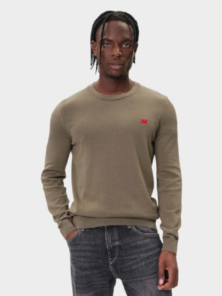 HUGO MUŠKI DZEMPER MASLINA 50475083 032