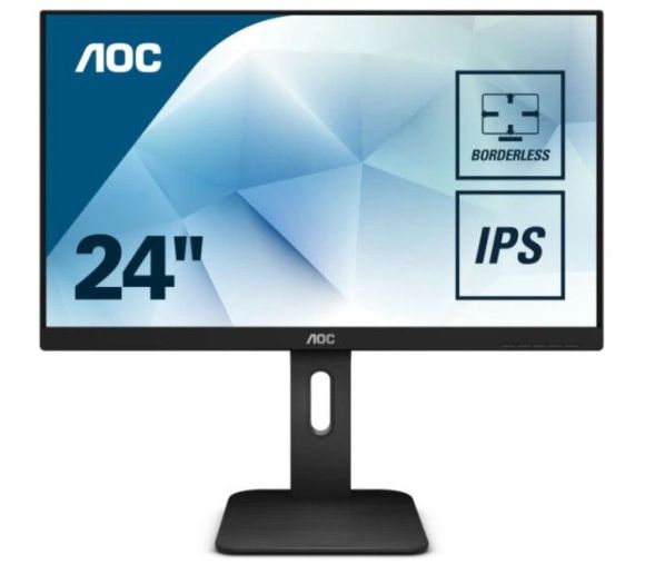 AOC - Monitor 23,8" AOC 24P1 PRO IPS 1920x1080/60Hz/5ms/HDMI/VGA/DP/USB