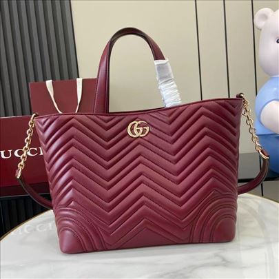 Gucci Marmont Velika Torba Bordo