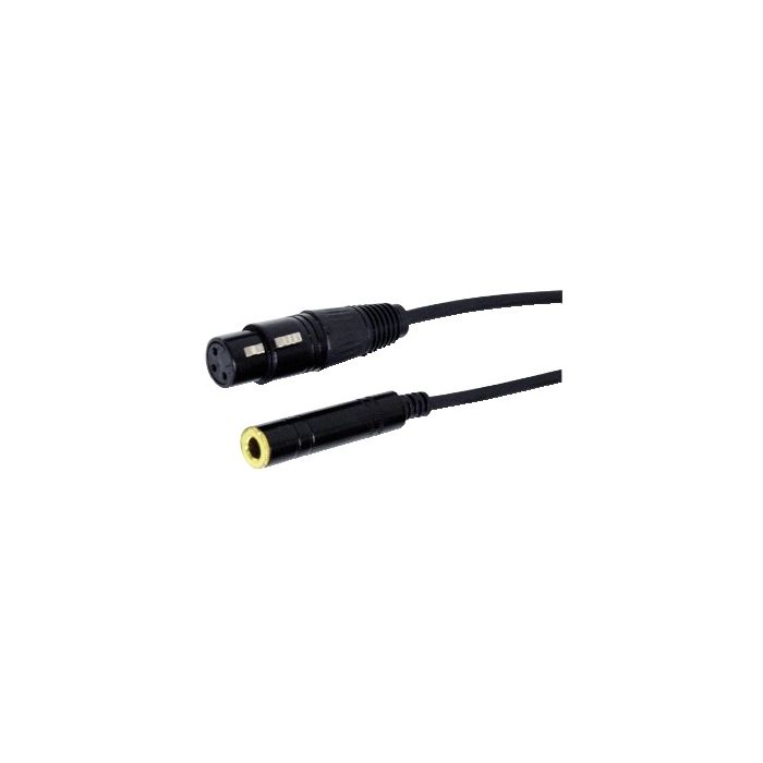 Mikrofosnki kabal XLR f - 6.3mm mono f 3m
Mikrofosnki kabal XLR f - 6.3mm mono f 3m