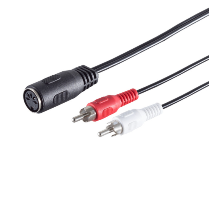 Kabal DIN 5 F - RCA M 0.2m
Kabal DIN 5 F - RCA M 0.2m