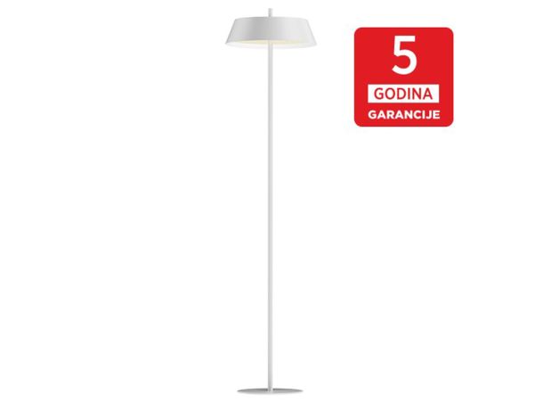 ORION MFL601S-350 W peskareno bela podna lampa 28W 3000K sa podnim dimer prekidačem LED 5y Mitea Lighting