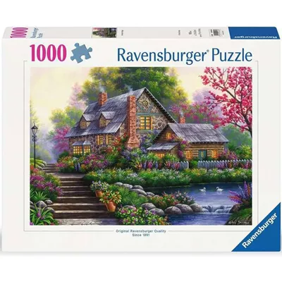 Ravensburger Ravensburger puzzle- Romantična koliba 1000 kom (RA12000464)