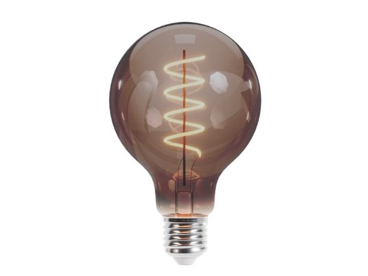 Forever LED filament sijalica, G95, 4W, E27, 2000K, SF Smoked