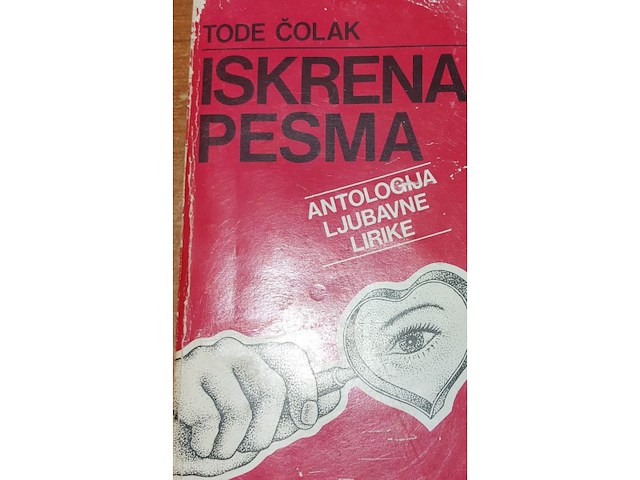 Iskrena Pesma Tode Colak