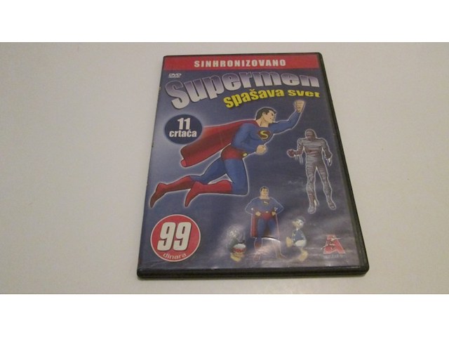 SUPERMEN - SPASAVA SVET, DVD, Sinhronizovano
