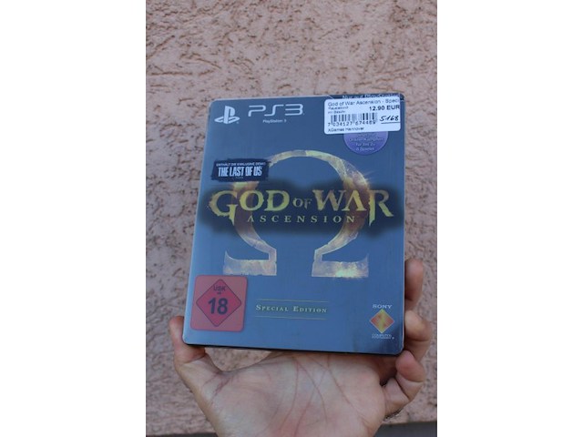 GOD of WAR ASCENSION Steelbook Special Edition SONY PS3
