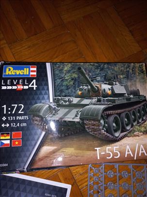T-55 maketa tenka Revel
