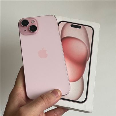 iPhone 15 128Gb pink kao nov