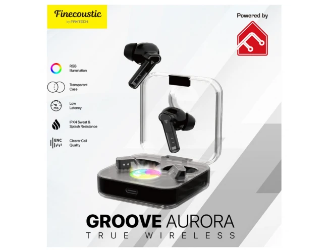 Fantech TX-3 Groove Aurora Bluetooth bubice crne