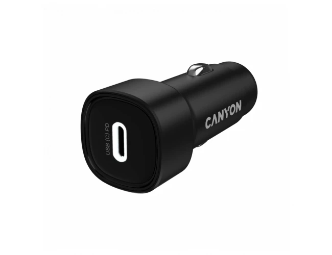 Canyon OnDrive 30 PD 30W USB - C auto punjač - crni