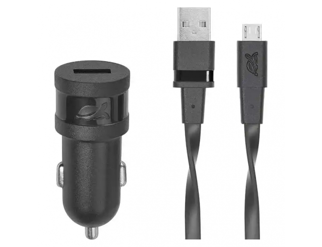 Rivacase punjač za auto VA4211-BK oprema za mob. telefon - 1xUSB, 1A, crni
