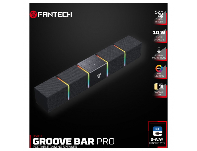 Fantech Groove Bar Pro BS 163 Bluetooth zvučnik crni
