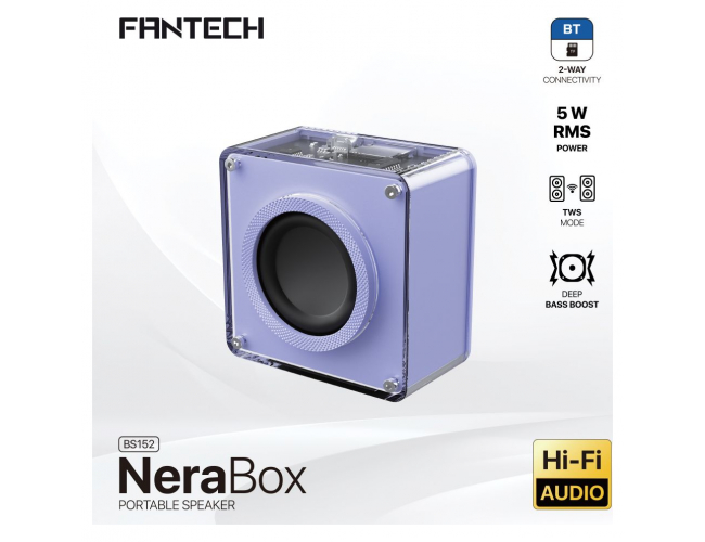 Fantech BS152 NeraBox Bluetooth zvučnik ljubičasti