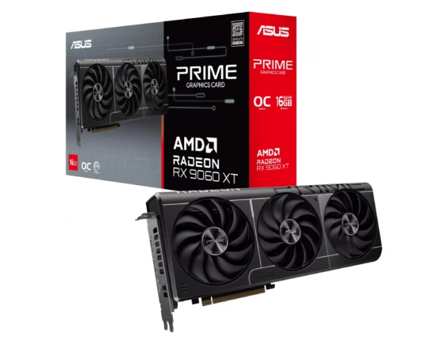 Asus PRIME - RX9060XT - O16G grafička karta - AMD Radeon RX 9060 XT, 16GB