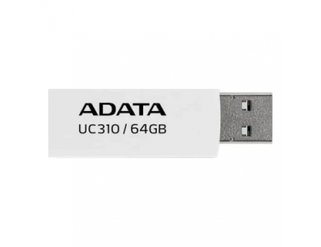 Adata UC310-64G-RWH USB flash memorija 64 GB - beli, USB 3.2