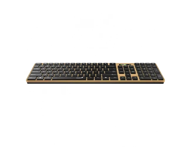 Genius SlimStar 7250BT wireless tastatura - AI, Pine Wood, bežična