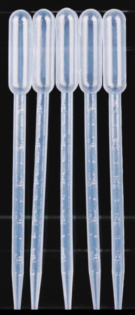 Plastične pipete za precizno doziranje boja 3ml