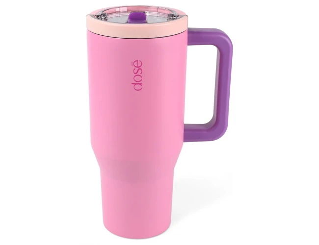 Dose Traveler Max termos flašica pink 1.2L