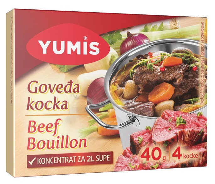 YUMIS GOVEDJA KOCKA 40G/30