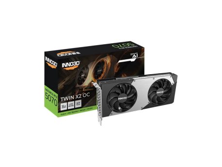Inno3D GeForce RTX 5070 12GB GDDR7 192bit Twin X2 OC N50702-12D7X-195064N