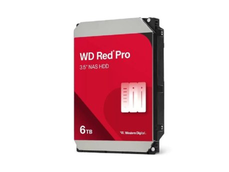 WESTERN DIGITAL Red Pro 6TB 3.5 256MB 7200rpm WD6005FFBX