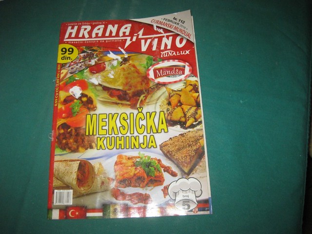 Hrana i Vino br.112 (2016.) Meksička kuhinja