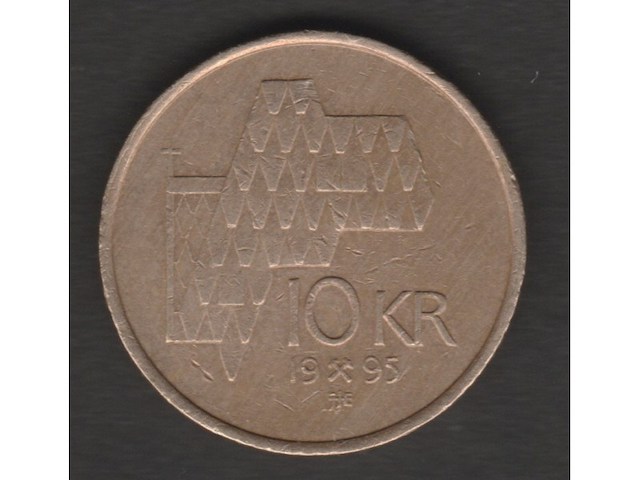 10 Kroner, Kruna - 1995 - Norway, Norveška