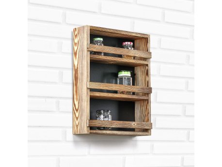 WALLXPERT Zidna polica Big Three Layer Shelf