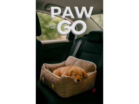 Paws & Whiskers Krevet za ljubimce Paw Go Beige