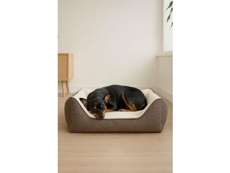 Paws & Whiskers Krevet za ljubimce Zeus 80 x 100 Brown